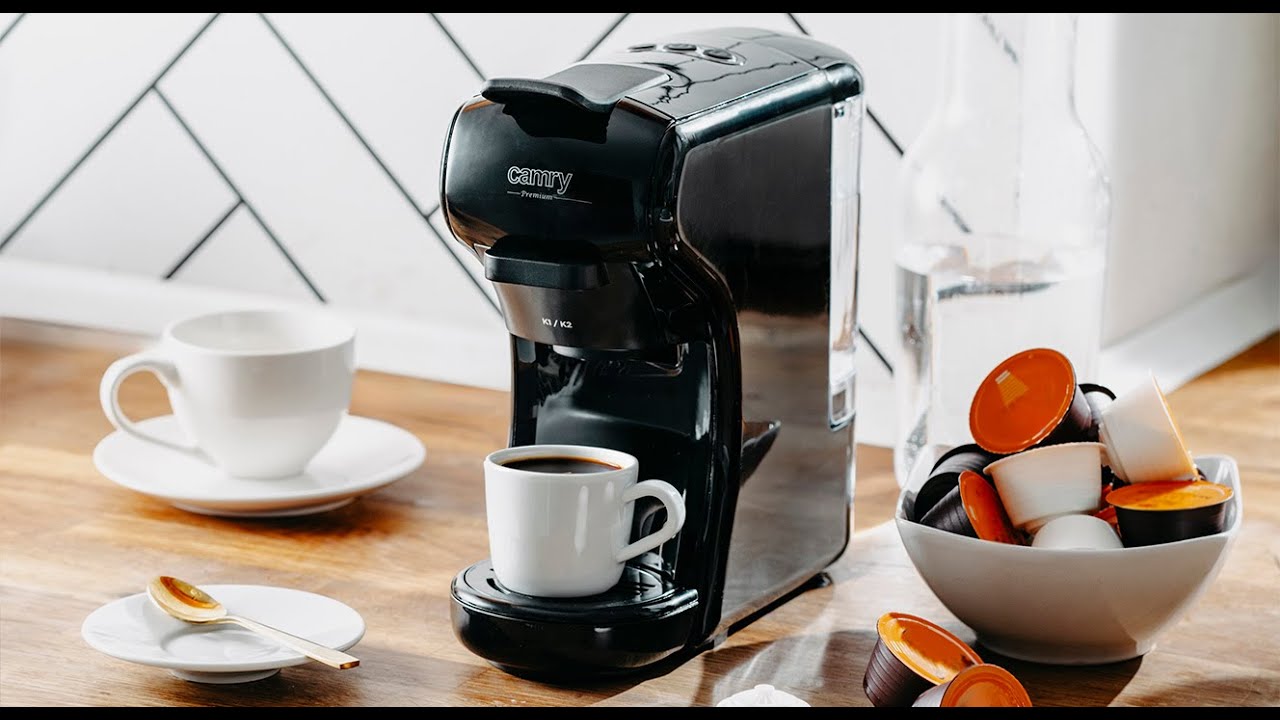 Camry CR 4414 – Multi-Capsule Pressure Coffee Machine | 19 Bar Espresso Maker