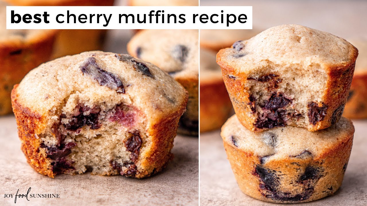 Chocolate Chip Cherry Muffins