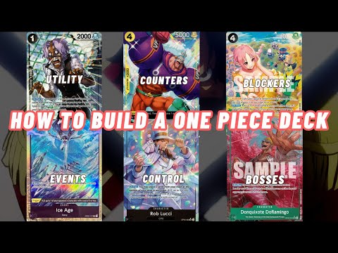 One Piece TCG Guide: An Introduction to Deck Building!