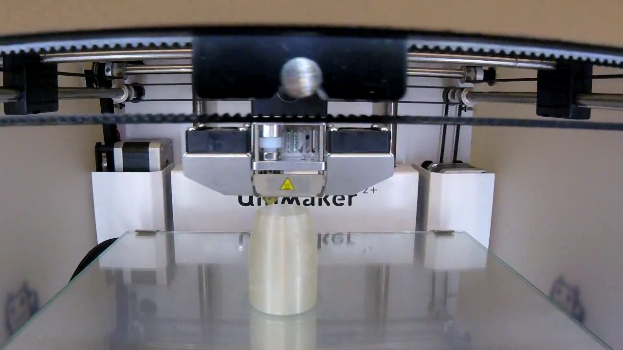 3D printing rocket nose cone - timelapse