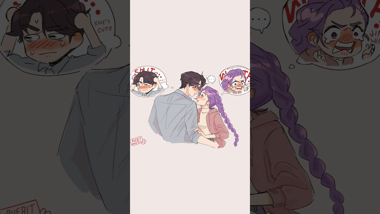 He's So Close|Rumi X Jinu| KPop Demon Hunters Comic Dub