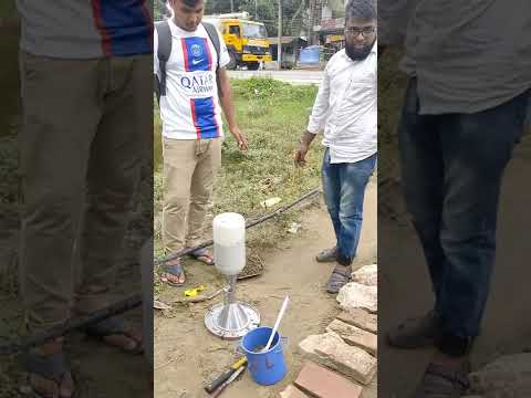 Field density test ( sand cone method)