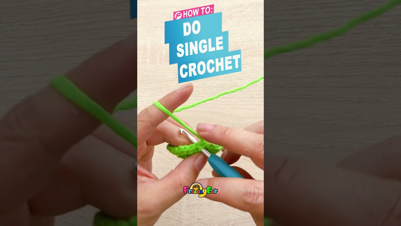 How to do Single Crochet #crochettutorial #amigurumi #diy