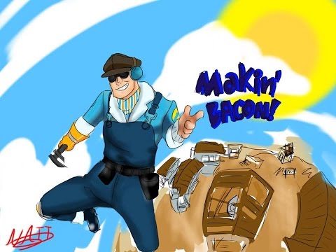 Steam Community :: Video :: TF2 Makin' bacon (Flying engineers)