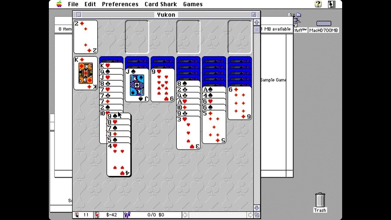 Apple Macintosh Longplay - Solitaire Till Dawn  - Yukon
