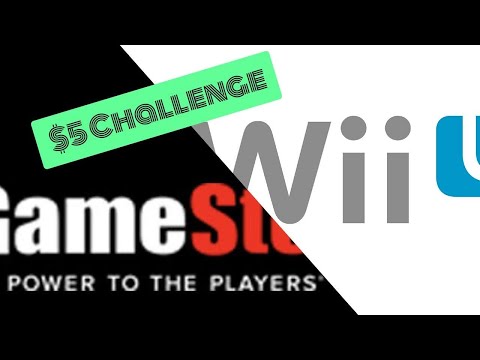 $5 Gamestop Wii U Challenge: April 2020
