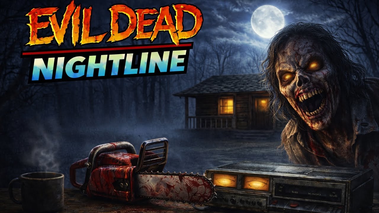 EVIL DEAD | Cabin in the Woods Radio | Nightline | 2 hr Horror Ambience | Bedtime Horror