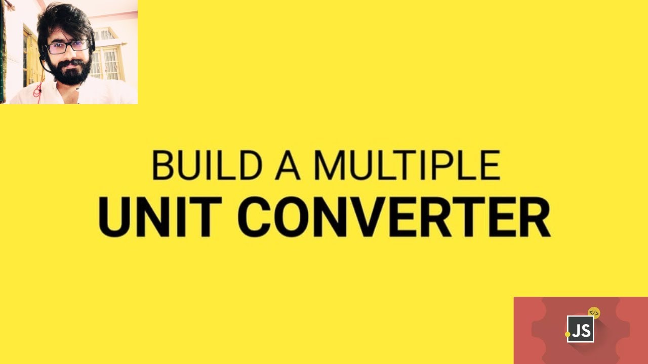 25. Unit Converter Using HTML, CSS & JAVASCRIPT.