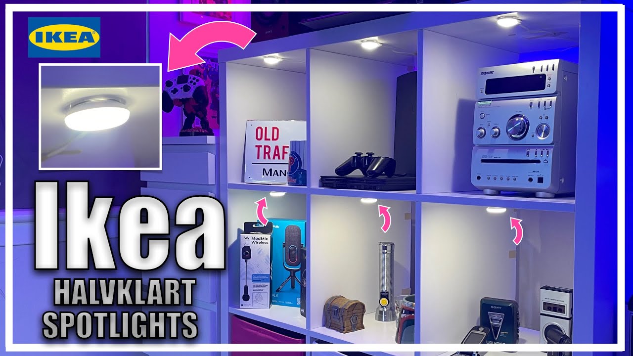 Ikea HalvKlart Led Spotlights