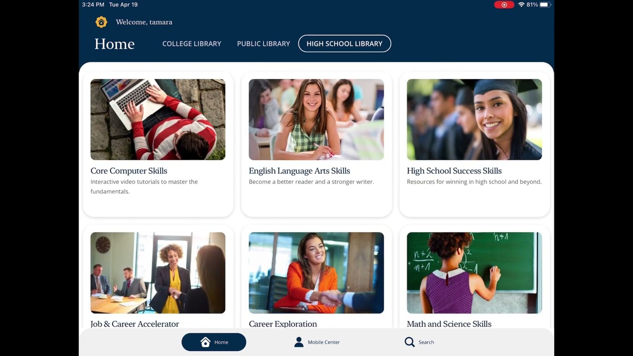 Overview of EBSCO LearningExpress Library