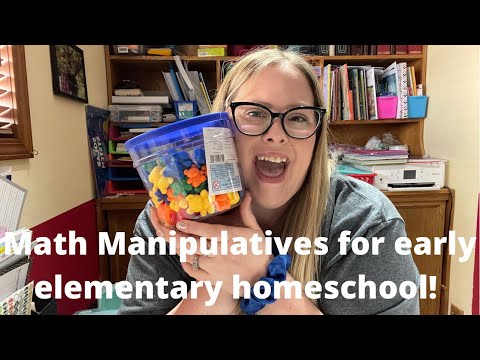 Math manipulatives for early elementary
