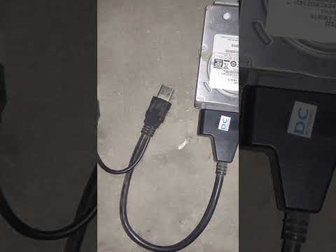 HDD SSD Portable Enclosure USB to SATA Cable Converter