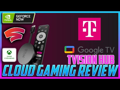 Tvision Hub Powered By Google TV Cloud Gaming Review! The Chromecast With Google Tv Killer?