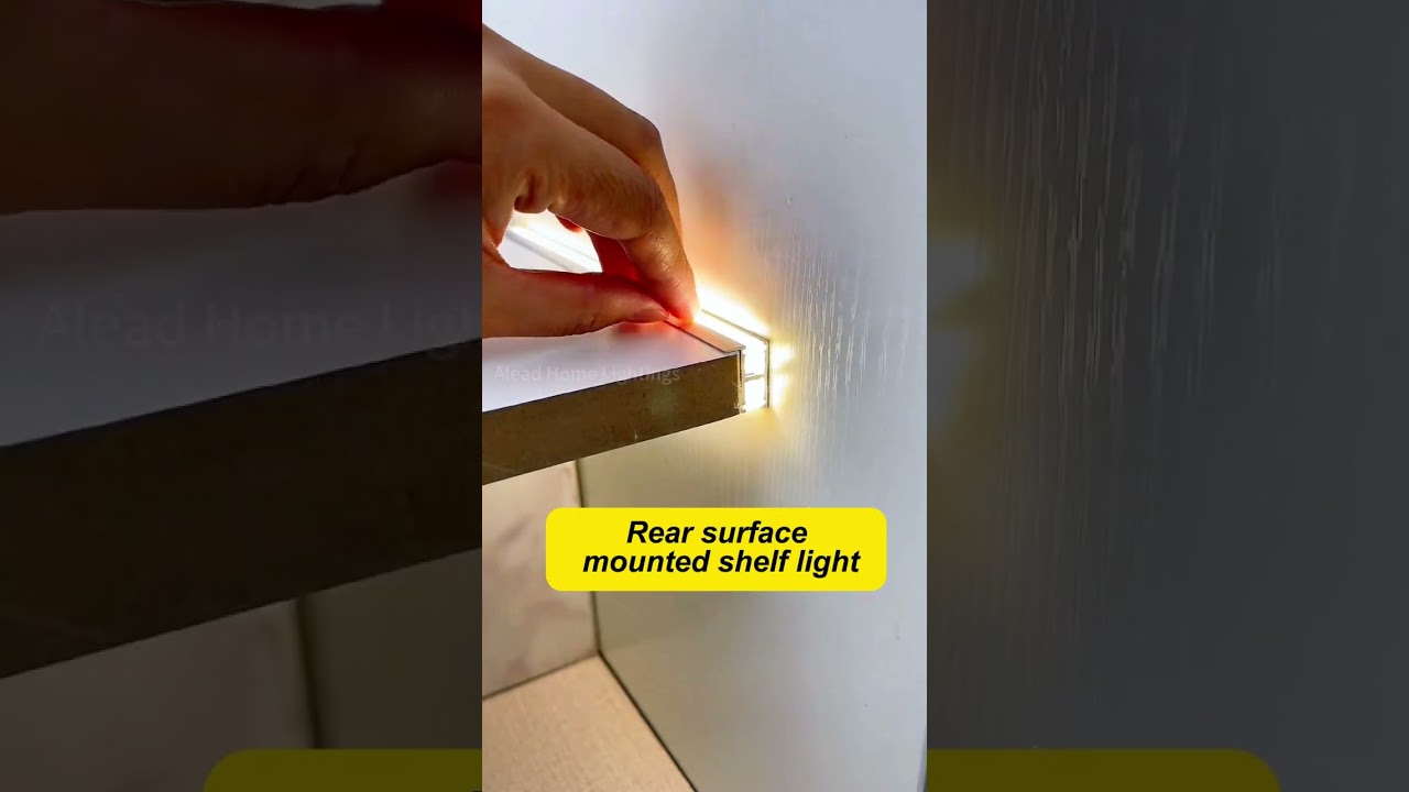 Grooved-free laminated linear light.#lamp #light