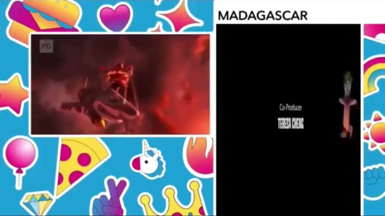 Madagascar (2005) end credits (Cartoon Network Version) 4/3/21