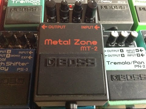 Boss Pedal Review 28: MT-2 Metal Zone!