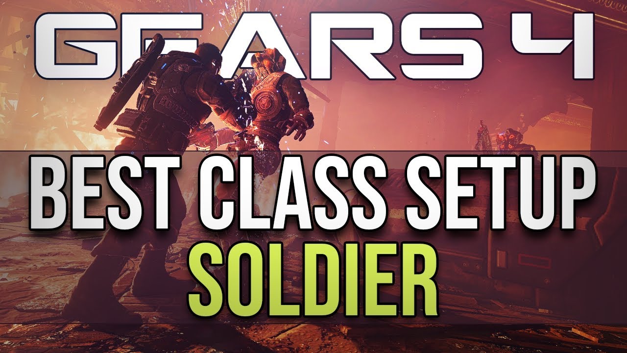 Gears of War 4 | Horde Best Class Setup Grenade Planting Soldier