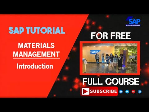 SAP Material Management | Introduction | SAP MM | SAP Tutorial For Free | SAP Training | SAP ERP