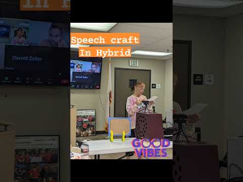 #toastmasters #publicspeaking #hybridmeeting #speechcraft