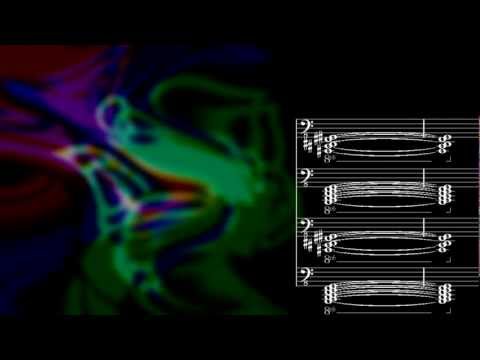 Quarter-tone cluster music. Composition 16