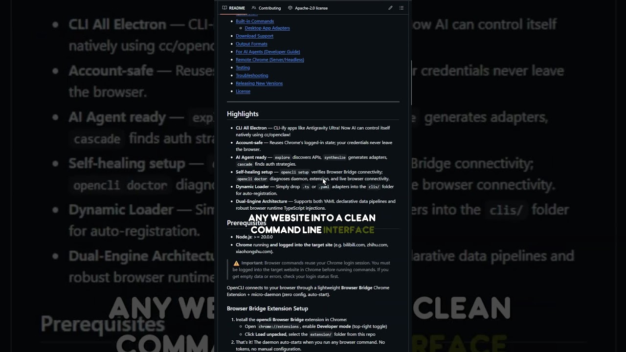 OpenCLI: Turn Any Website into a CLI