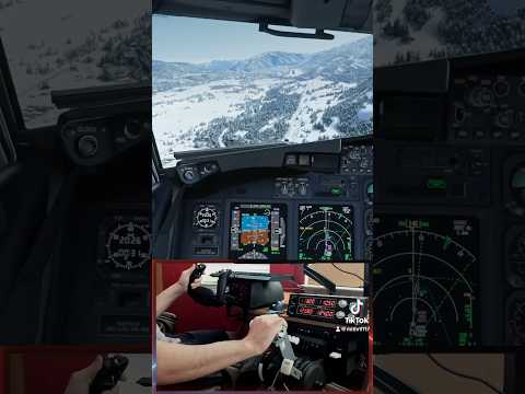 Aspen Roaring Fork Visual Approach #aviation #msfs2020 #vatsim #boeing737 #738 #b737 #boeing #pmdg