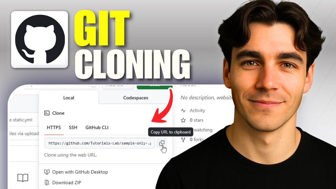 How To Download Code From GitHub Using Git Cloning (Tutorial 2026)