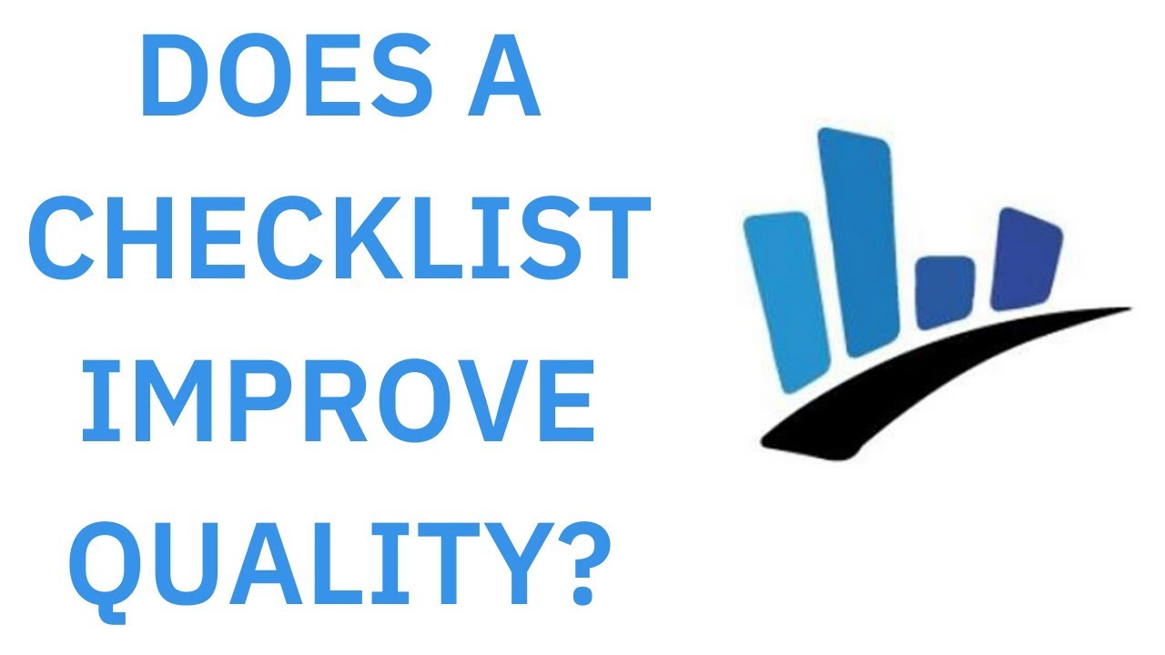 Do Checklists Work?