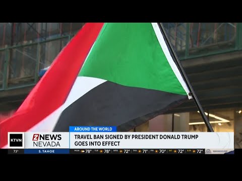 President Trump's new travel ban takes effect amid escalating tension over immigration enforcement