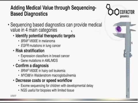 Cofactor Genomics the View is Better at The Pinnacle Webinar Preview
