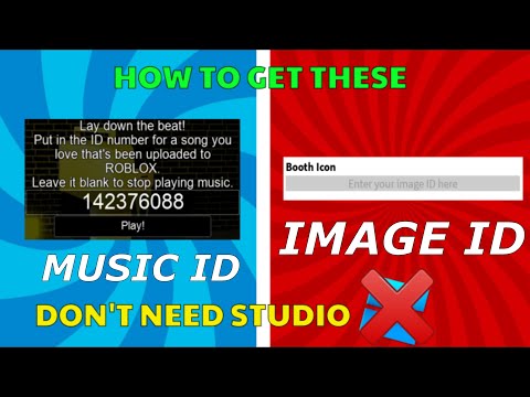 HOW TO GET SONG AND IMAGE ID ON ROBLOX (DON'T NEED ROBLOX STUDIO)
