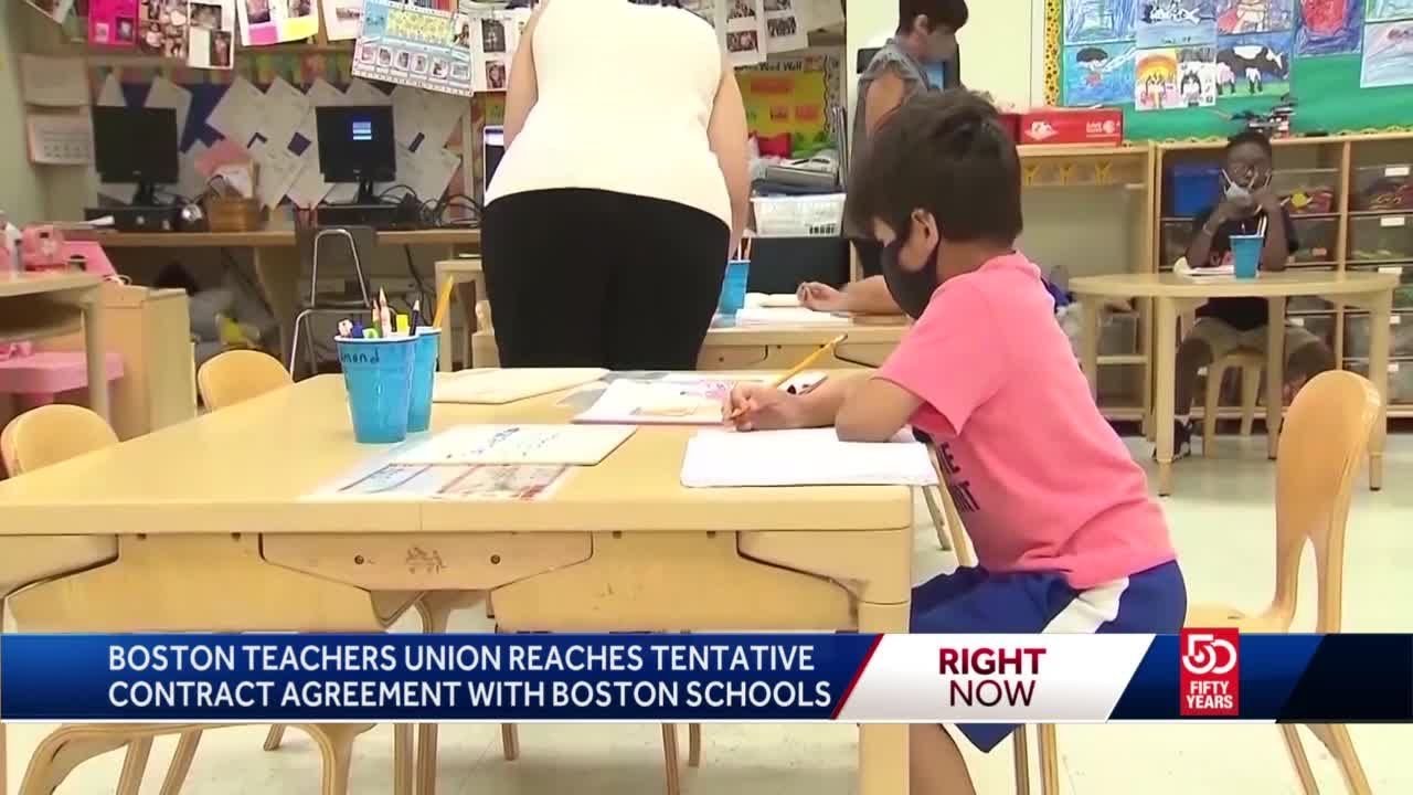 Boston Teachers Union reaches tentative contract agreement with school district