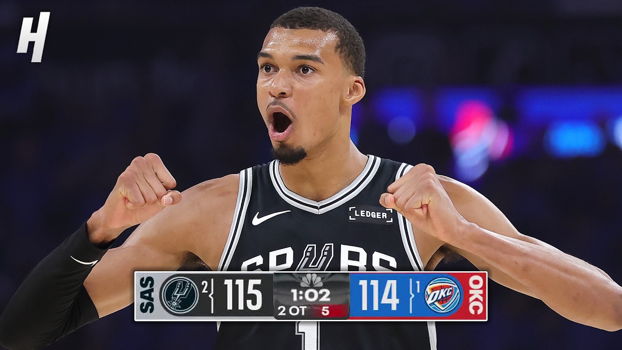 WEMBY TAKES OVER 😱 Spurs vs OKC Game 1 ENDING 🔥2026 NBA Playoffs