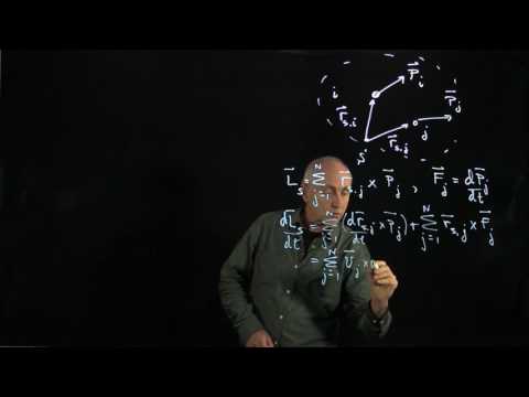34.2 Torque Causes Angular Momentum to Change - System of Particles