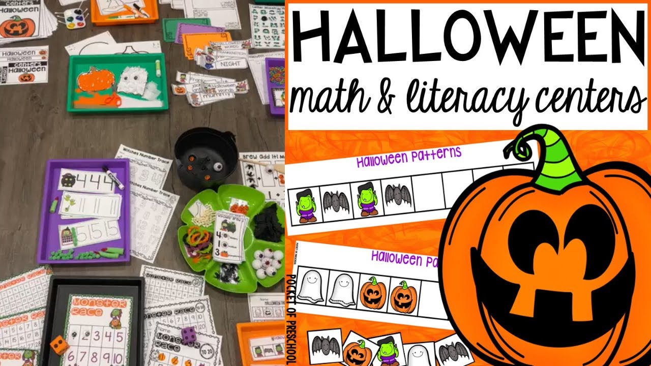 Halloween Math & Literacy Unit Preview
