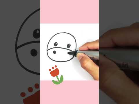💕Easy Animal Drawing | How to Draw a Cow🐮