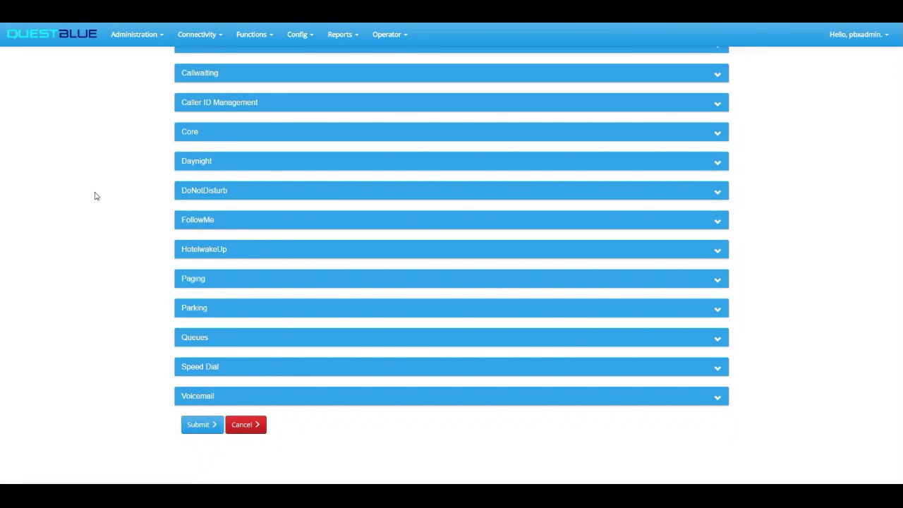 QuBe PBX Feature Codes Module Configuration Tutorial