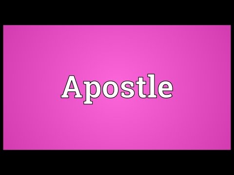 Apostle Meaning