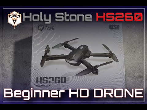 UnBox Holy Stone HS260 with 1080P HD Adjustable Camera