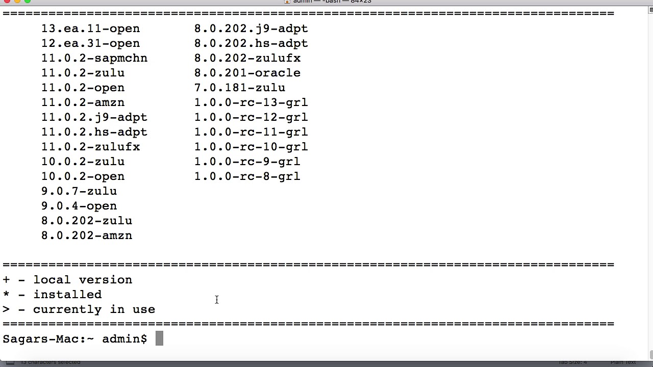 How to install java jdk using sdkman | switch jdk using sdk in mac terminal