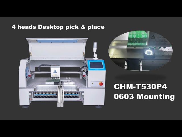 DESKTOP PICK AND PLACE MACHINE - Automatic SMT Pick & Place Machine ...