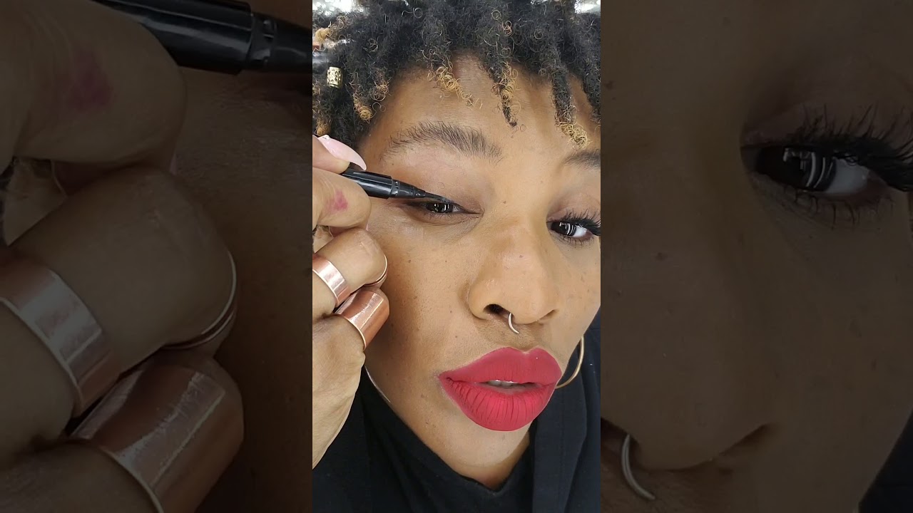 Just Wingin' It Winged Liner Tutorial
