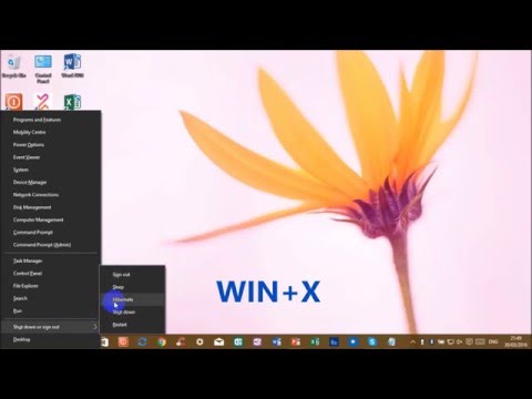 HOW TO CREATE A HIBERNATE SHORTCUT | WINDOWS 10