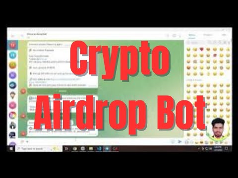 Create a Crypto Airdrop Bot for Telegram | using python