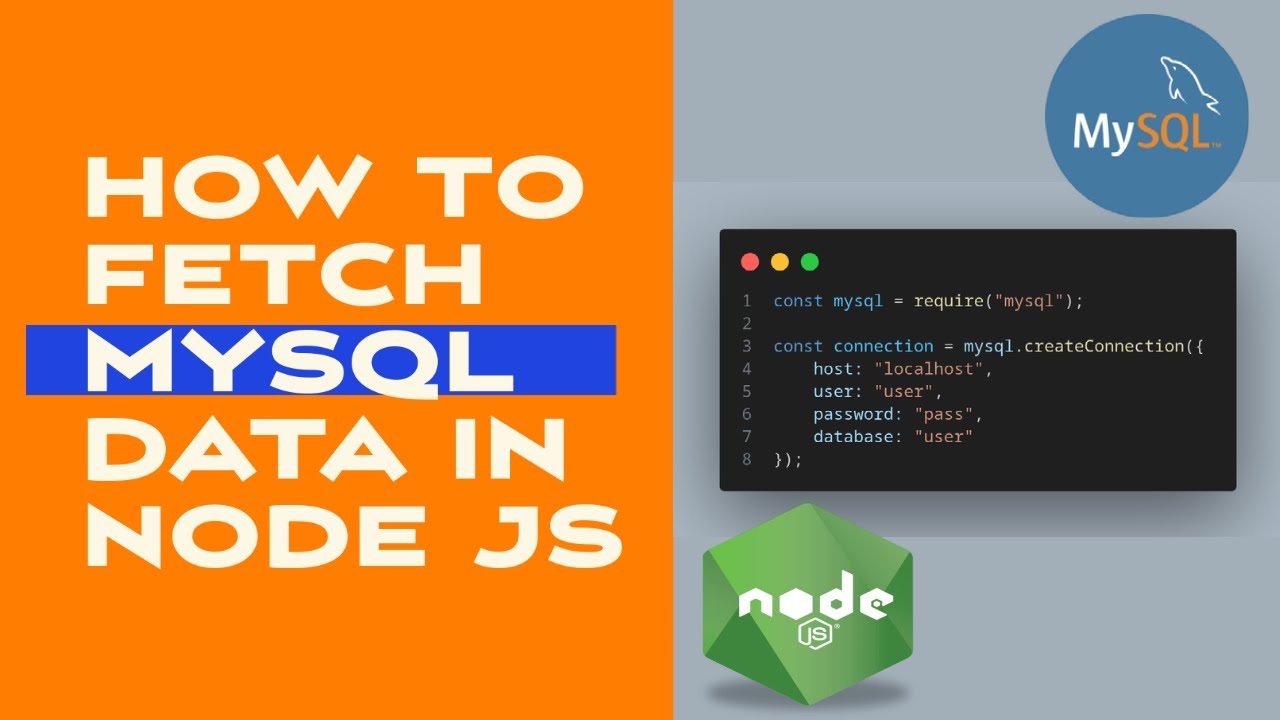 How to Fetch MySQL Data in Node JS
