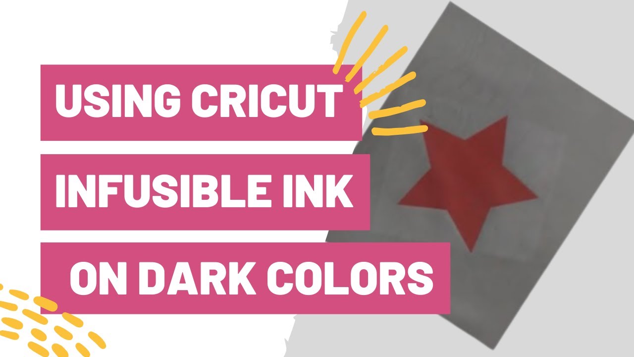 Using Cricut Infusible Ink on Dark Colors - Will it work? - Makers ...