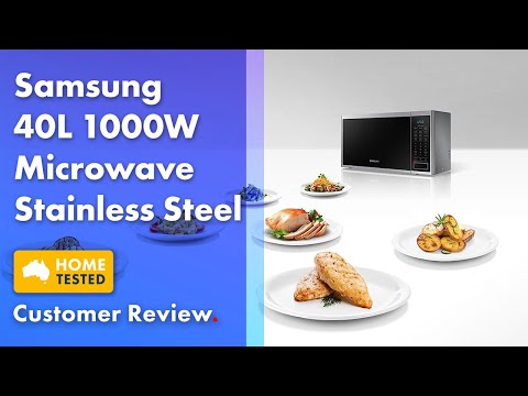 Concierge Member Rob Reviews the Samsung 40L 1000W Microwave | The Good Guys