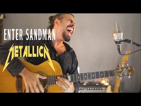 Enter Sandman - Metallica (Fingerstyle + Vocal Cover)