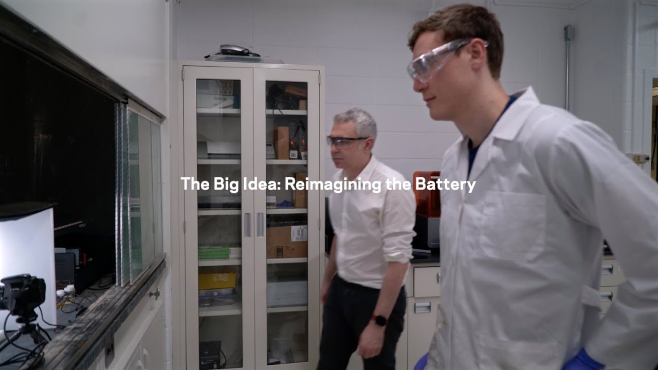 Reimagining the battery: the big idea