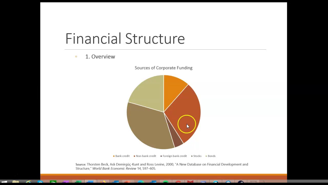 20. Financial Structure